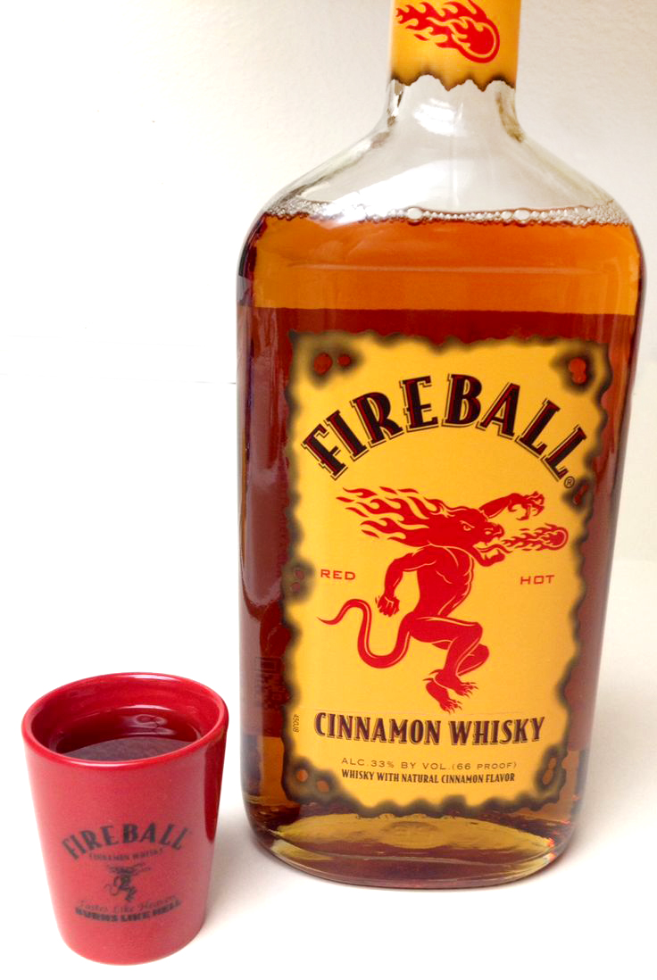 Fireball Shots – The Jello Mold Mistress